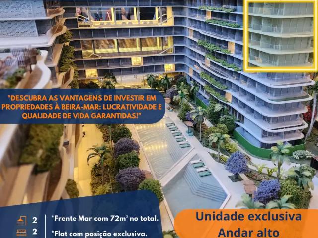 Flat para Venda em Cabedelo/PB Ponta de Campina 1 Quartos