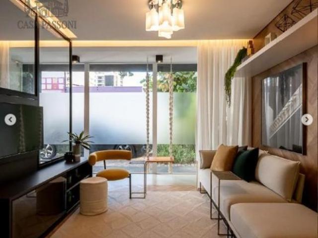 Flat para venda em Cambuí de 39.30m² com 1 Quarto, 1 Suite e 2 Garagens