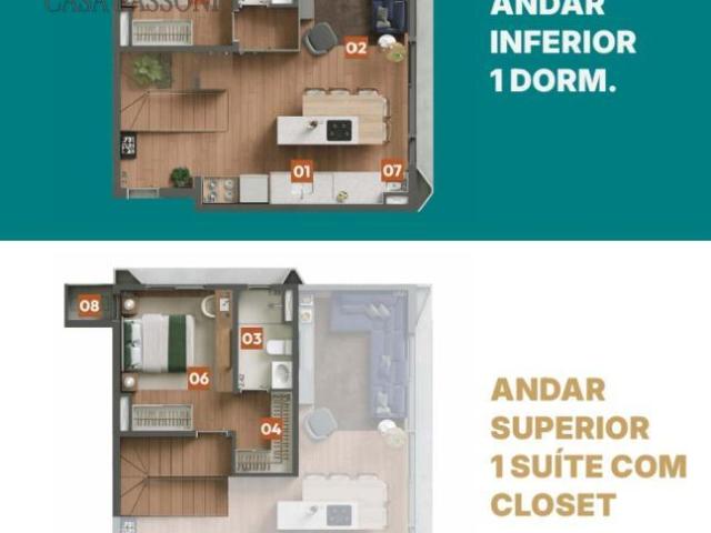 Flat para venda em Cambuí em Campinas São Paulo de 83.50m² com 2 Quartos, 1 Suíte e 1 Garagem
