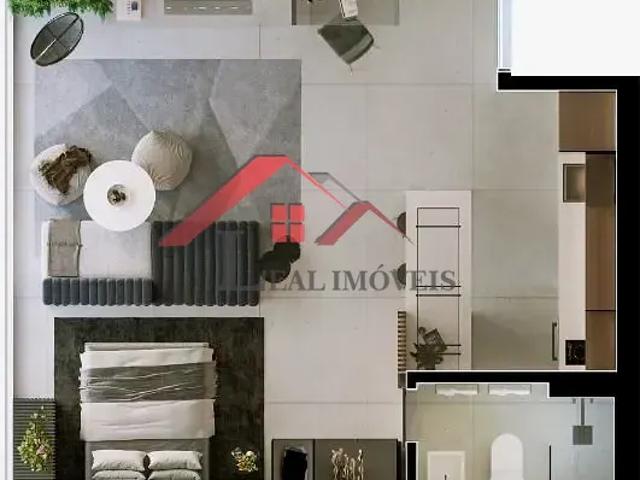 Flat para venda em Centro em São Caetano Do Sul São Paulo de 36.27m² com 1 Quarto