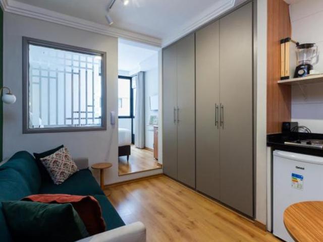 Flat para venda em Cerqueira César com 1 quarto, 29m²