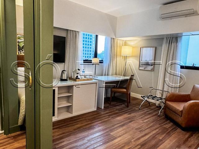 Flat para venda em Cidade Monções em São Paulo São Paulo de 29.00m² com 1 Quarto, 1 Suíte e 1 Garagem
