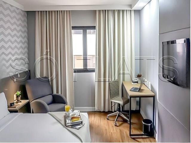 Flat para venda em Cidade Monções em São Paulo São Paulo de 30.00m² com 1 Quarto, 1 Suíte e 1 Garagem