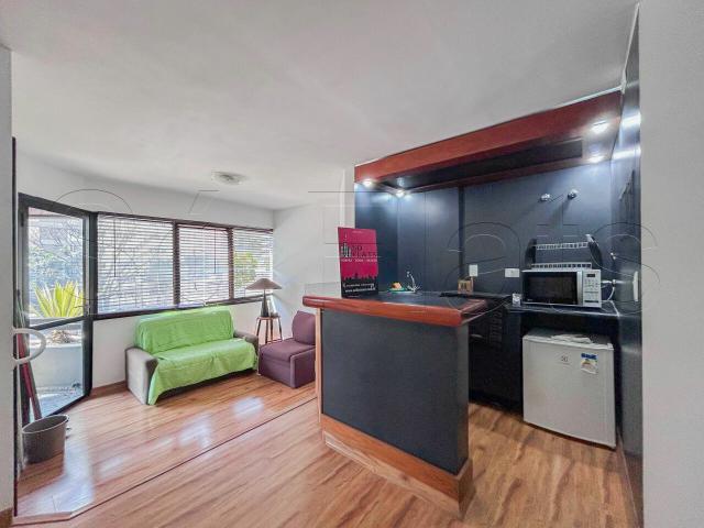 Flat para venda em Cidade Monções em São Paulo São Paulo de 49.00m² com 1 Quarto, 1 Suíte e 1 Garagem