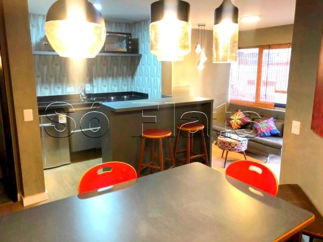 Flat para venda em Cidade Monções em São Paulo São Paulo de 49.00m² com 1 Quarto, 1 Suíte e 1 Garagem