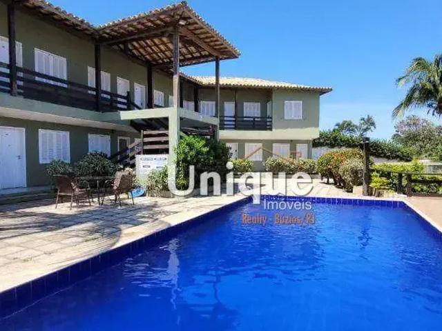 Flat para Venda em Armação dos Búzios/RJ Geribá 1 Quartos