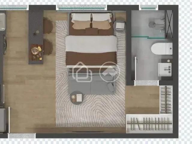 Flat para Venda em Belo Horizonte/MG Estoril 1 Quartos