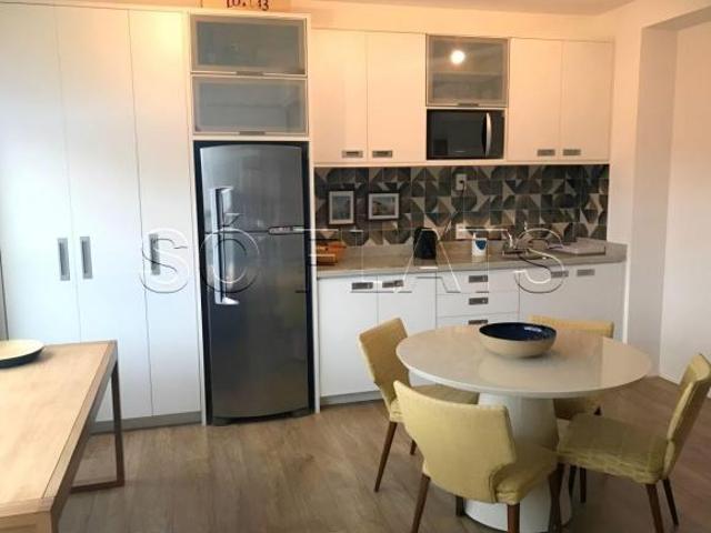 Flat para venda em Brooklin de 56.00m² com 1 Quarto, 1 Suite e 1 Garagem
