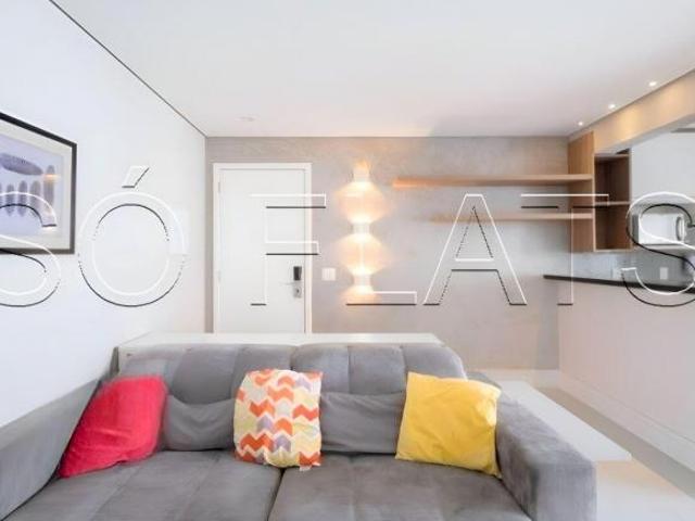Flat para venda em Brooklin de 69.00m² com 2 Quartos, 1 Suite e 1 Garagem