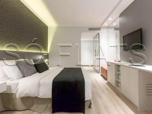 Flat para venda em Brooklin Novo de 26.00m² com 1 Quarto, 1 Suite e 1 Garagem