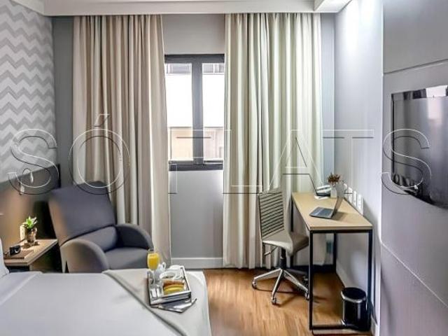 Flat para venda em Brooklin Paulista de 30.00m² com 1 Quarto, 1 Suite e 1 Garagem