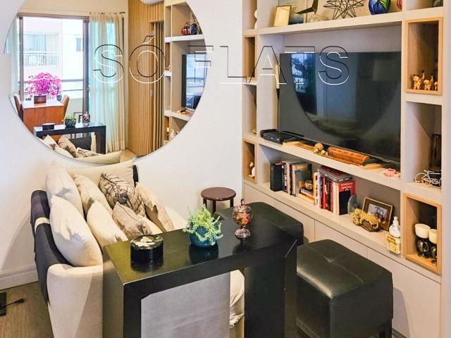 Flat para venda em Brooklin Paulista em São Paulo São Paulo de 40.00m² com 1 Quarto, 1 Suíte e 1 Garagem