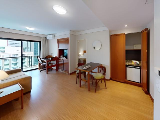 Flat para venda em Brooklin Paulista em São Paulo São Paulo de 40.00m² com 1 Quarto, 1 Suíte e 1 Garagem