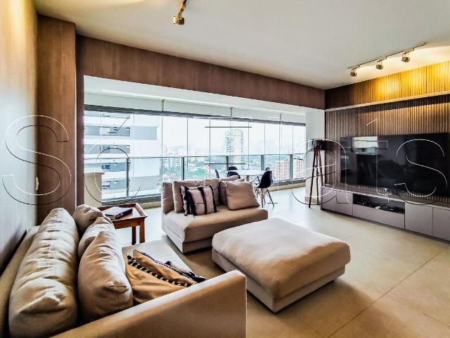 Flat para venda em Brooklin Paulista em São Paulo São Paulo de 85.00m² com 1 Quarto, 1 Suíte e 2 Garagens