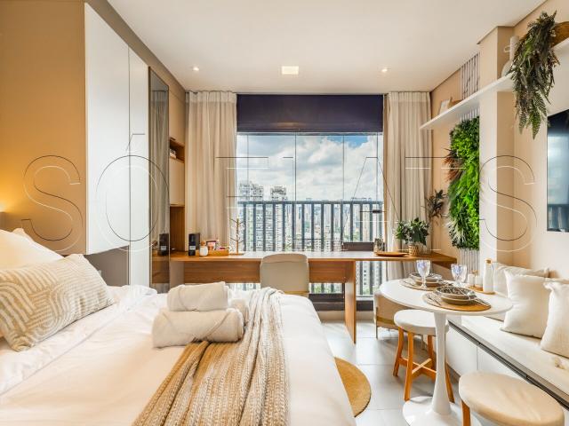 Flat para venda em Brooklin Paulista em São Paulo São Paulo de 24.00m² com 1 Quarto e 1 Suíte