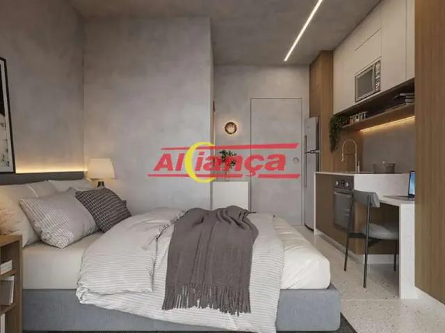 Flat para Venda em Guarulhos/SP Centro 1 Quartos