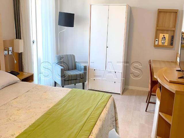 Flat para venda em Indianópolis em São Paulo São Paulo de 26.00m² com 1 Quarto, 1 Suíte e 1 Garagem