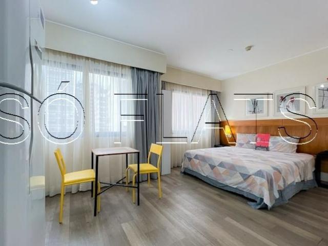 Flat para venda em Indianópolis em São Paulo São Paulo de 27.00m² com 1 Quarto, 1 Suíte e 1 Garagem