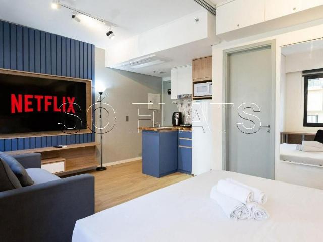 Flat para venda em Indianópolis em São Paulo São Paulo de 27.00m² com 1 Quarto, 1 Suíte e 1 Garagem