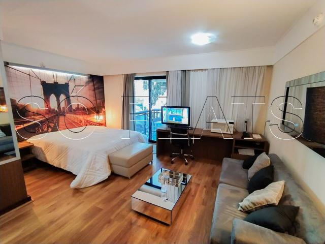 Flat para venda em Indianópolis em São Paulo São Paulo de 34.00m² com 1 Quarto, 1 Suíte e 1 Garagem
