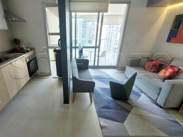 Flat para venda em Indianópolis em São Paulo São Paulo de 37.00m² com 1 Quarto, 1 Suíte e 1 Garagem