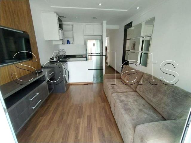 Flat para venda em Indianópolis em São Paulo São Paulo de 42.00m² com 1 Quarto, 1 Suíte e 1 Garagem