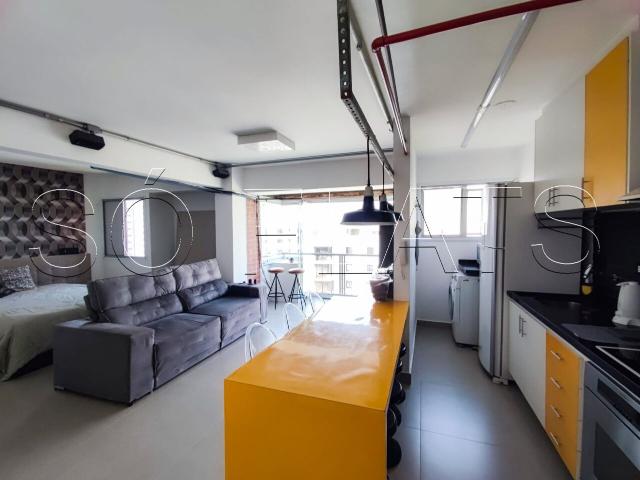 Flat para venda em Indianópolis em São Paulo São Paulo de 43.00m² com 1 Quarto, 1 Suíte e 1 Garagem