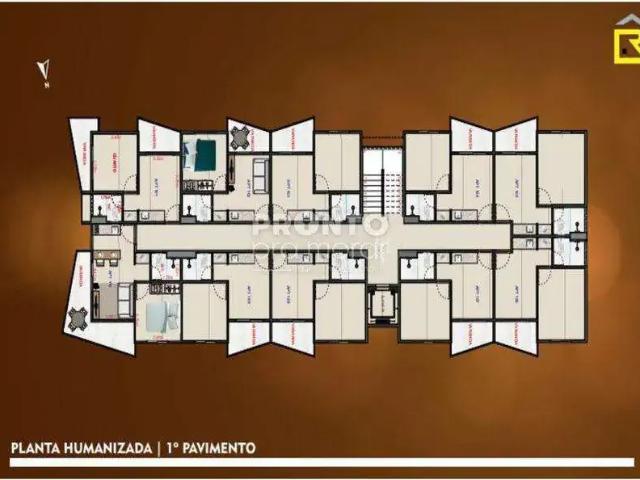 Flat para Venda em Ipojuca/PE Porto de Galinhas 1 Quartos