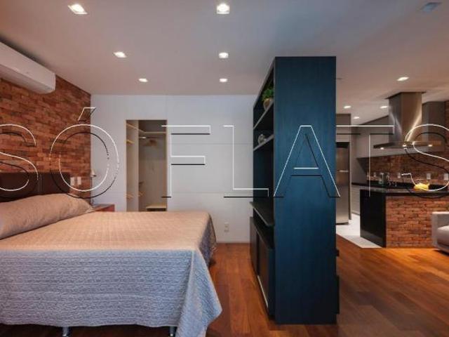 Flat para venda em Itaim Bibi de 62.00m² com 1 Quarto, 1 Suite e 1 Garagem