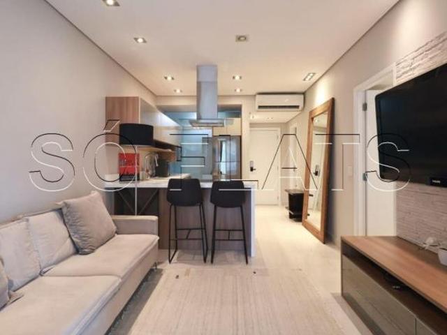 Flat para venda em Itaim Bibi de 62.00m² com 1 Quarto, 1 Suite e 1 Garagem