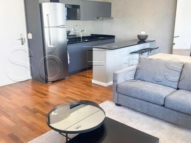 Flat para venda em Itaim Bibi de 62.00m² com 1 Quarto, 1 Suite e 2 Garagens