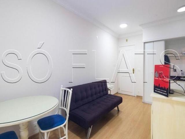 Flat para venda em Itaim Bibi de 30.00m² com 1 Quarto, 1 Suite e 1 Garagem