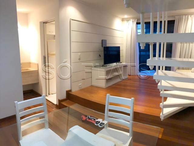 Flat para venda em Itaim Bibi em São Paulo São Paulo de 72.00m² com 1 Quarto, 1 Suíte e 1 Garagem