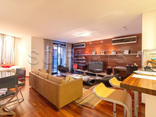 Flat para venda em Itaim Bibi em São Paulo São Paulo de 80.00m² com 1 Quarto, 1 Suíte e 1 Garagem