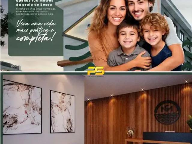 Flat para Venda em João Pessoa/PB Bessa 1 Quartos