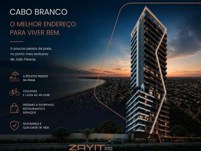 Flat para Venda em João Pessoa/PB Cabo Branco 1 Quartos
