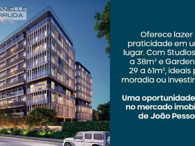 Flat para Venda em João Pessoa/PB Jardim Oceania 1 Quartos