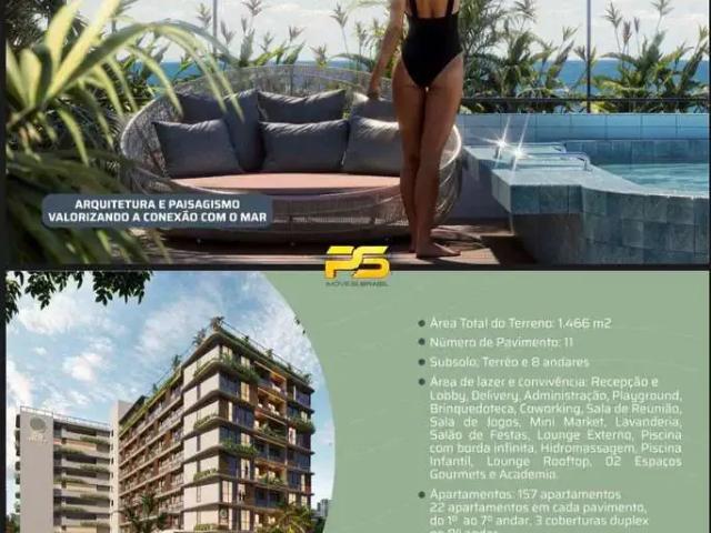 Flat para Venda em João Pessoa/PB Jardim Oceania 1 Quartos
