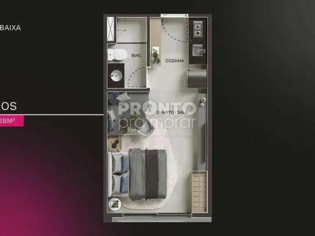 Flat para Venda em Jaboatão dos Guararapes/PE Piedade 1 Quartos