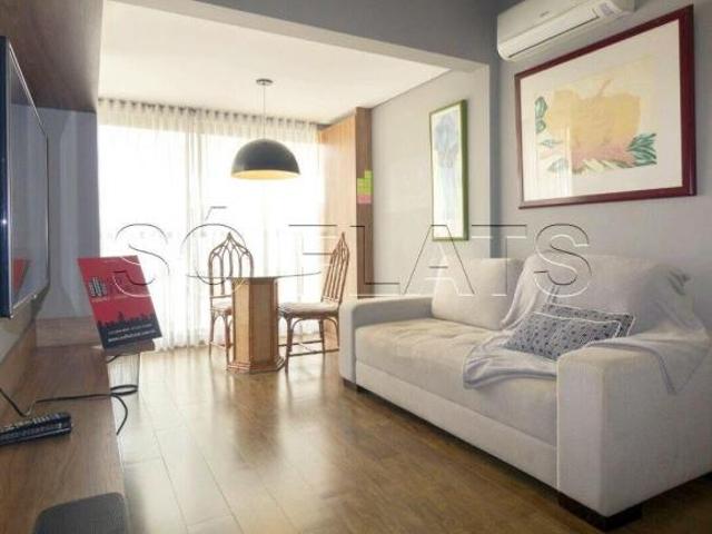 Flat para venda em Jardim Paulista de 36.00m² com 1 Quarto, 1 Suite e 1 Garagem