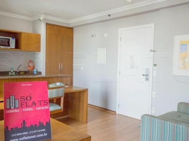 Flat para venda em Jardim Paulista de 44.00m² com 1 Quarto, 1 Suite e 1 Garagem