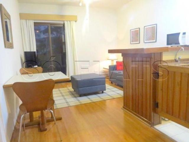 Flat para venda em Jardim Paulista de 45.00m² com 1 Quarto, 1 Suite e 1 Garagem