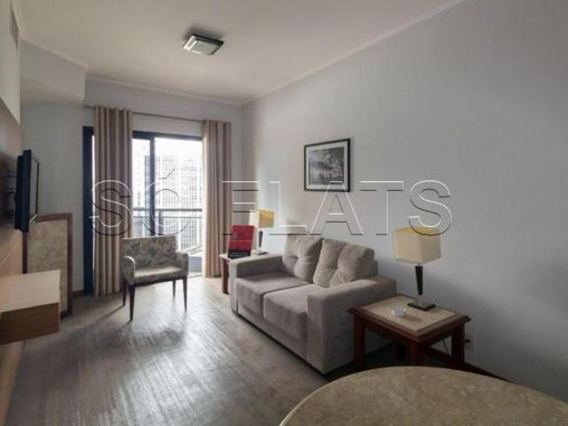 Flat para venda em Jardim Paulista de 40.00m² com 1 Quarto, 1 Suite e 1 Garagem