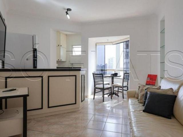 Flat para venda em Jardim Paulista de 40.00m² com 1 Quarto, 1 Suite e 1 Garagem
