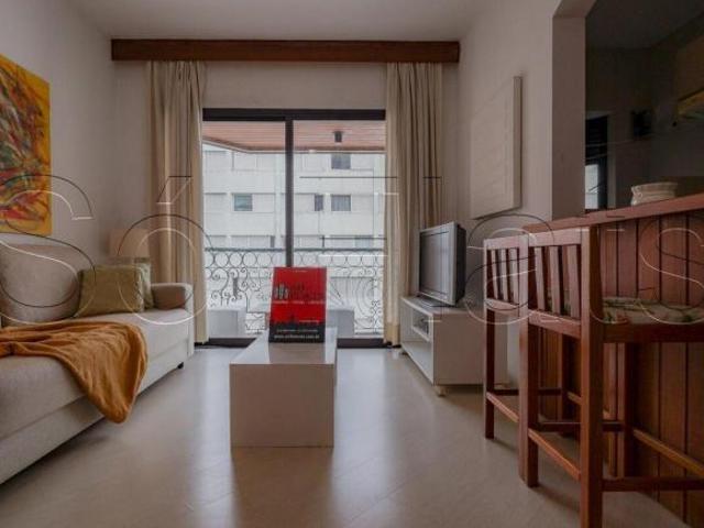Flat para venda em Jardim Paulista de 52.00m² com 1 Quarto, 1 Suite e 1 Garagem
