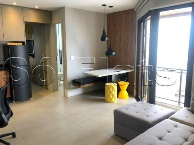 Flat para venda em Moema de 42.00m² com 1 Quarto, 1 Suite e 1 Garagem