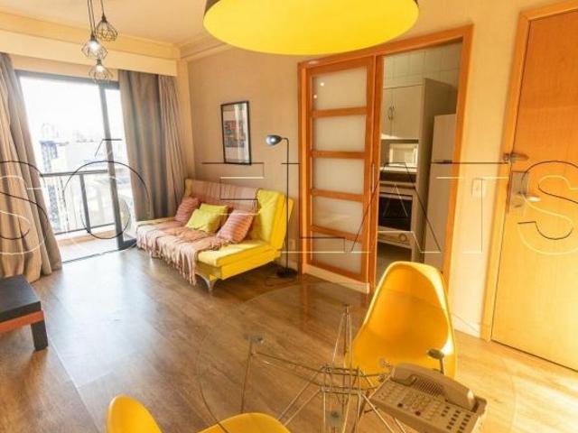 Flat para venda em Moema de 45.00m² com 1 Quarto, 1 Suite e 1 Garagem