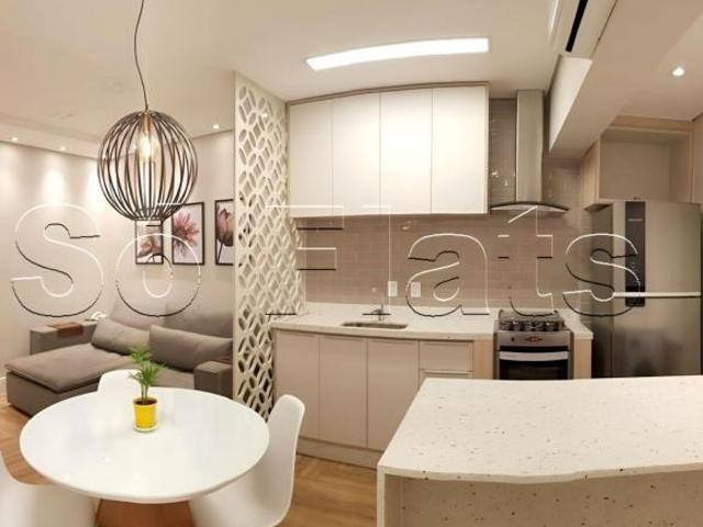 Flat para venda em Moema de 50.00m² com 1 Quarto, 1 Suite e 1 Garagem
