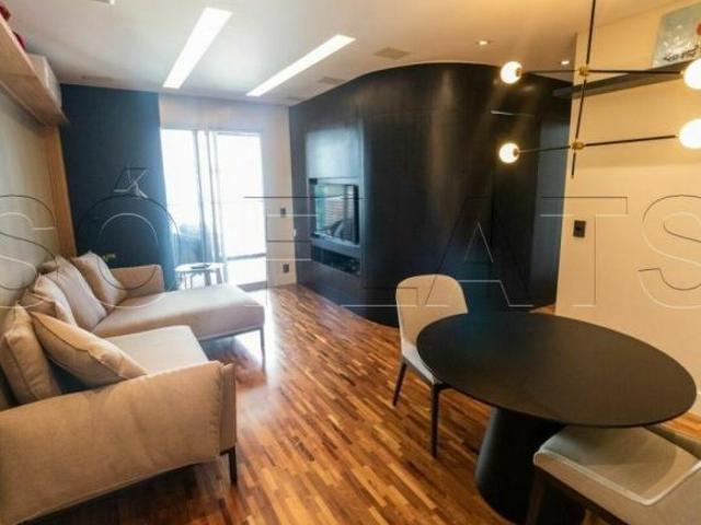 Flat para venda em Moema de 78.00m² com 1 Quarto, 1 Suite e 2 Garagens