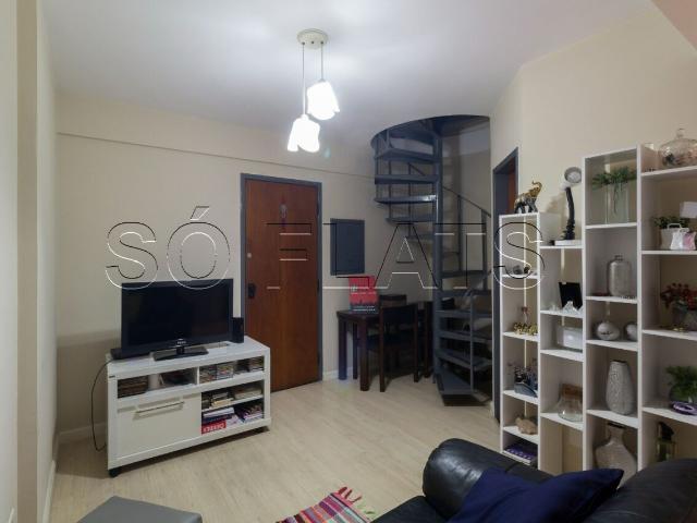 Flat para venda em Moema em São Paulo São Paulo de 50.00m² com 1 Quarto, 1 Suíte e 1 Garagem